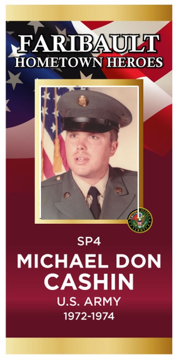 Michael Cashin – Faribault Hometown Heroes